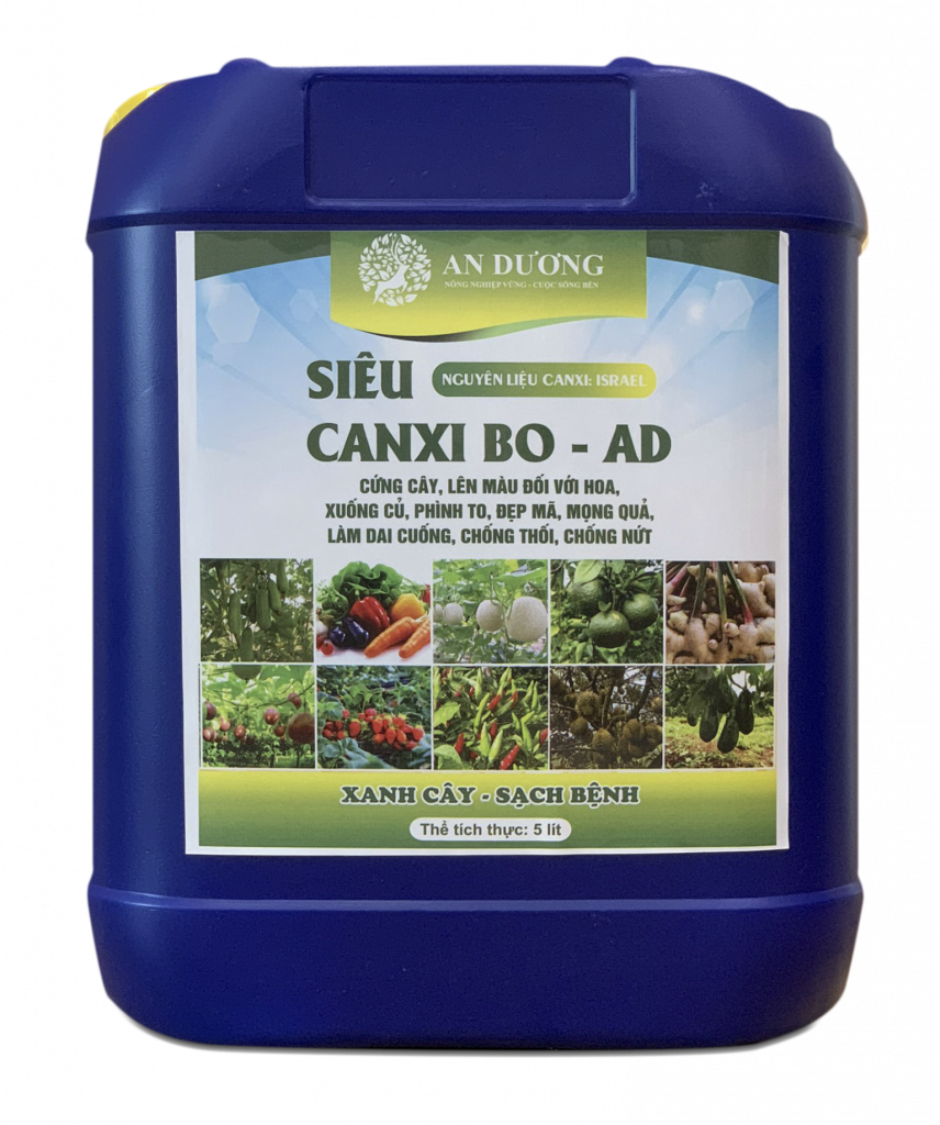 Siêu Canxi Bo- AD 5L – Chế Phẩm Sinh Học An Dương